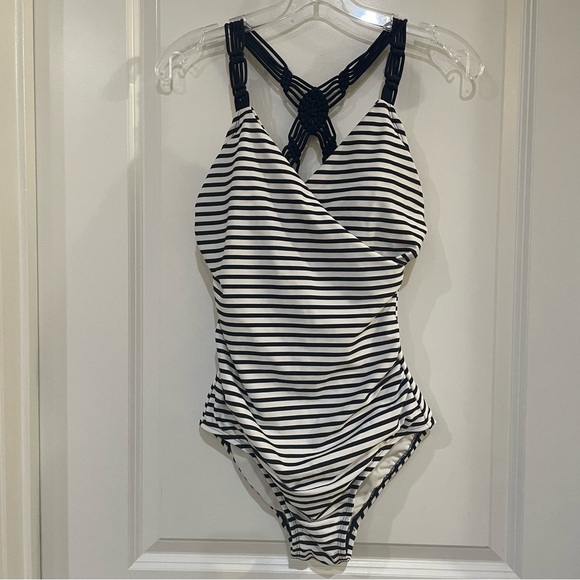 Kona Sol | Swim | Kona Sol Brand Ladies Swim Bathing Suit Blue White ...